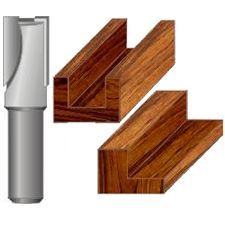 FRESA 15MM, 2 WIDEAS DE 15MM E HASTE 6MM - RADIX