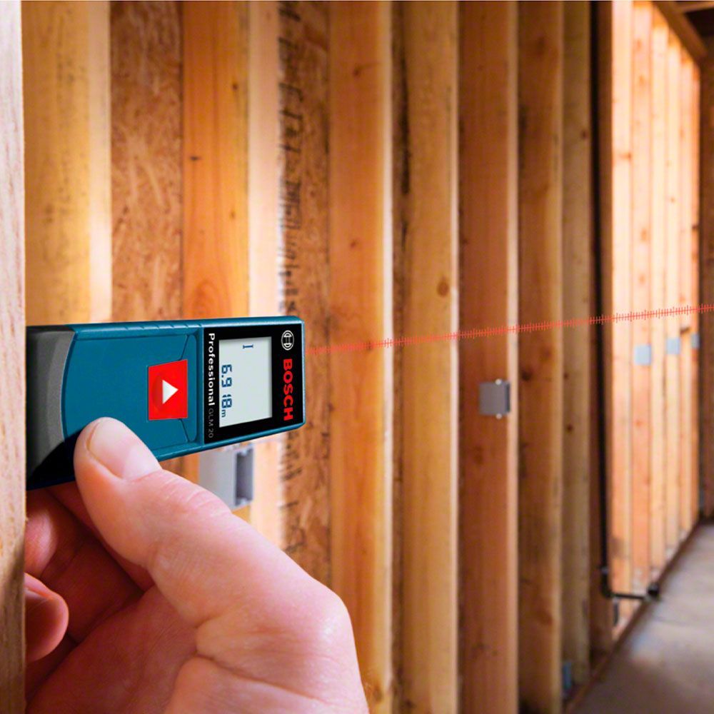 TRENA DIGITAL A LASER GLM 20 ALCANCE DE 20M 0601072EG0 - BOSCH