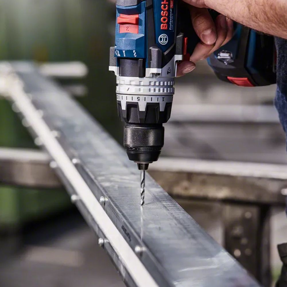 JOGO BROCAS METAL AÇO RÁPIDO HSS POINTEQ (COM 18 PEÇAS) 2608577350 - BOSCH