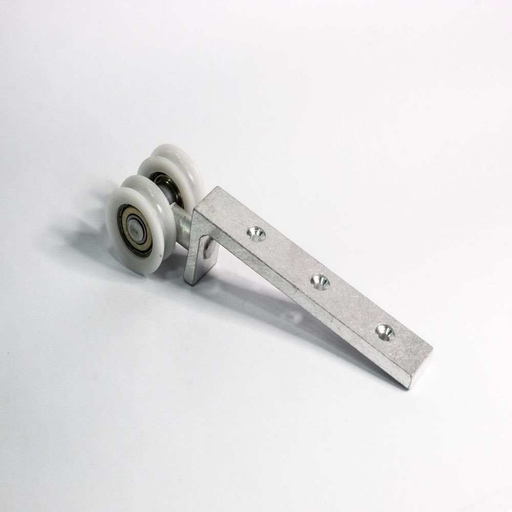 ROLDANA GIRATÓRIA PARA PORTA LATERAL 2 RODAS ALUMÍNIO CÔNCAVO COM ...